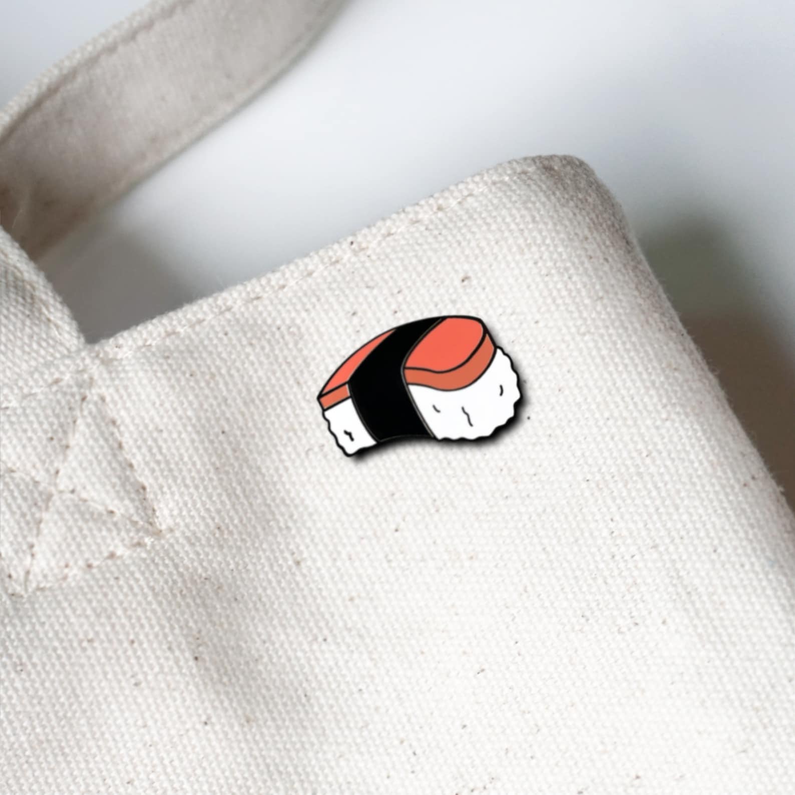 Spam Musubi Pin Food Pin Sushi Pin Hawaii Hard Enamel - Etsy
