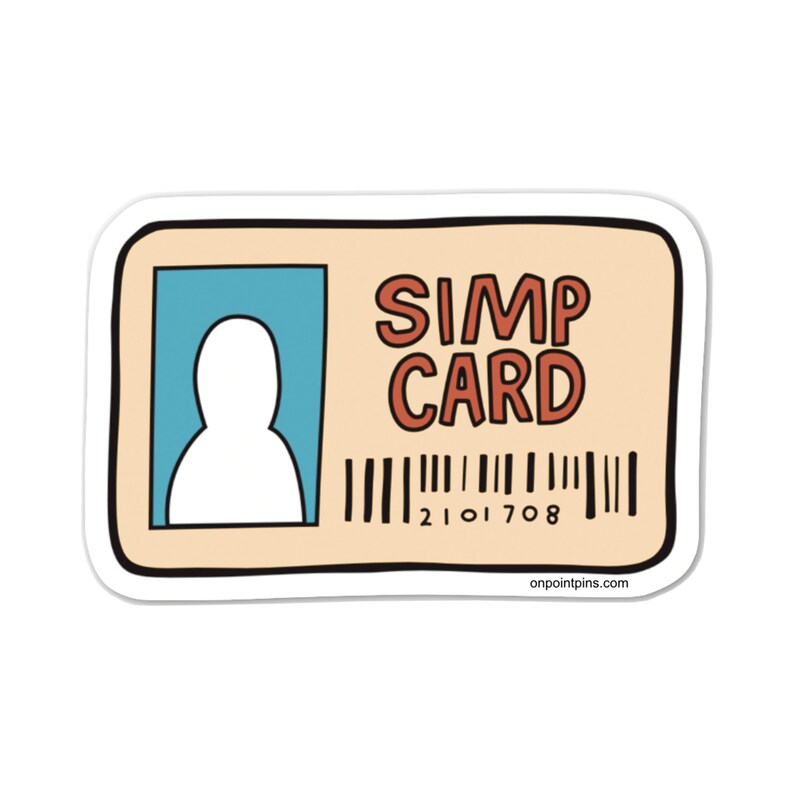 Simp Card Arthur Cartoon Meme Vinyl Die Cut Waterproof Sticker - Etsy