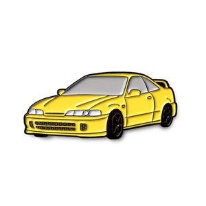 Honda Acura Integra Type R (phoenix Yellow) Car Pin | Sports Race ...