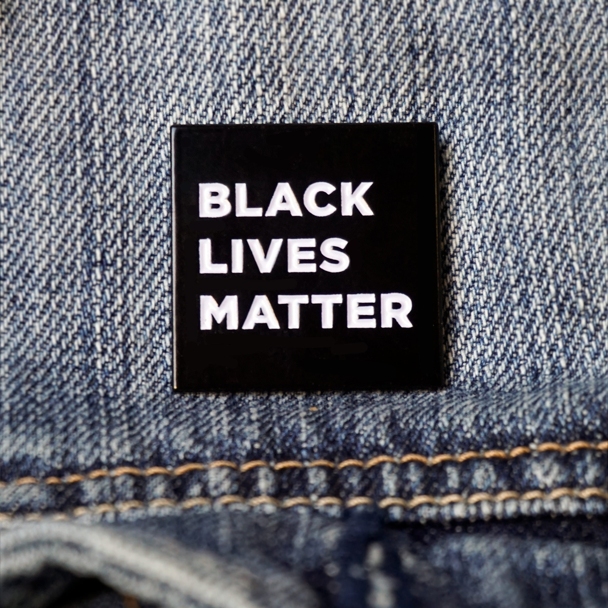 Charity Fundraiser Pin Black Lives Matter BLM Pin Black - Etsy