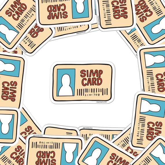 Simp Card Arthur Cartoon Meme Vinyl Die Cut Waterproof Sticker - Etsy