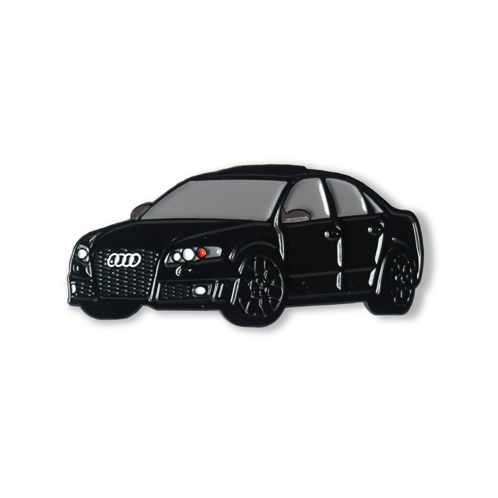 Black Audi RS4 S4 Car Pin Sports Race Car Soft Enamel Pin - Etsy