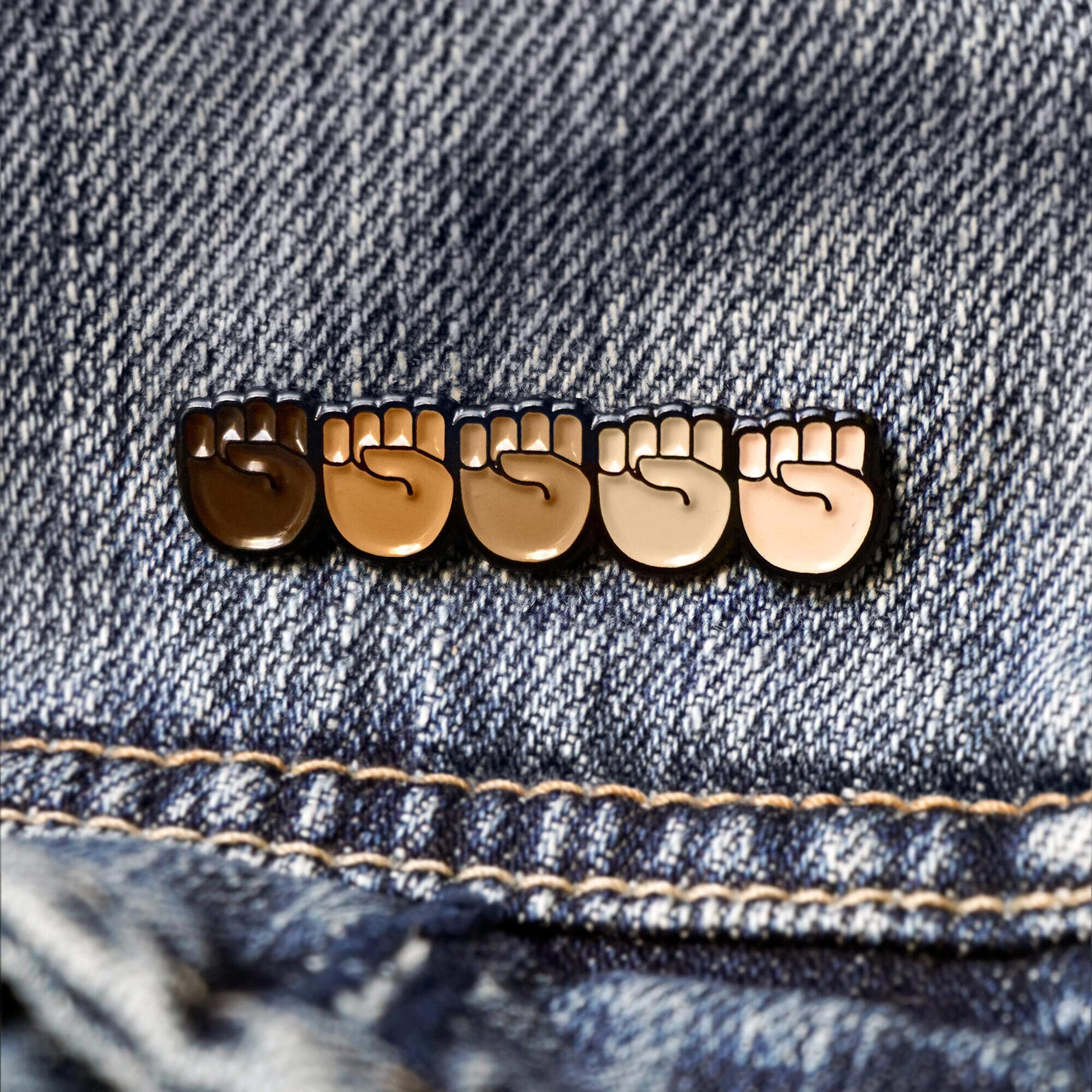Charity Fundraiser Pin Black Lives Matter Blm Stand Etsy