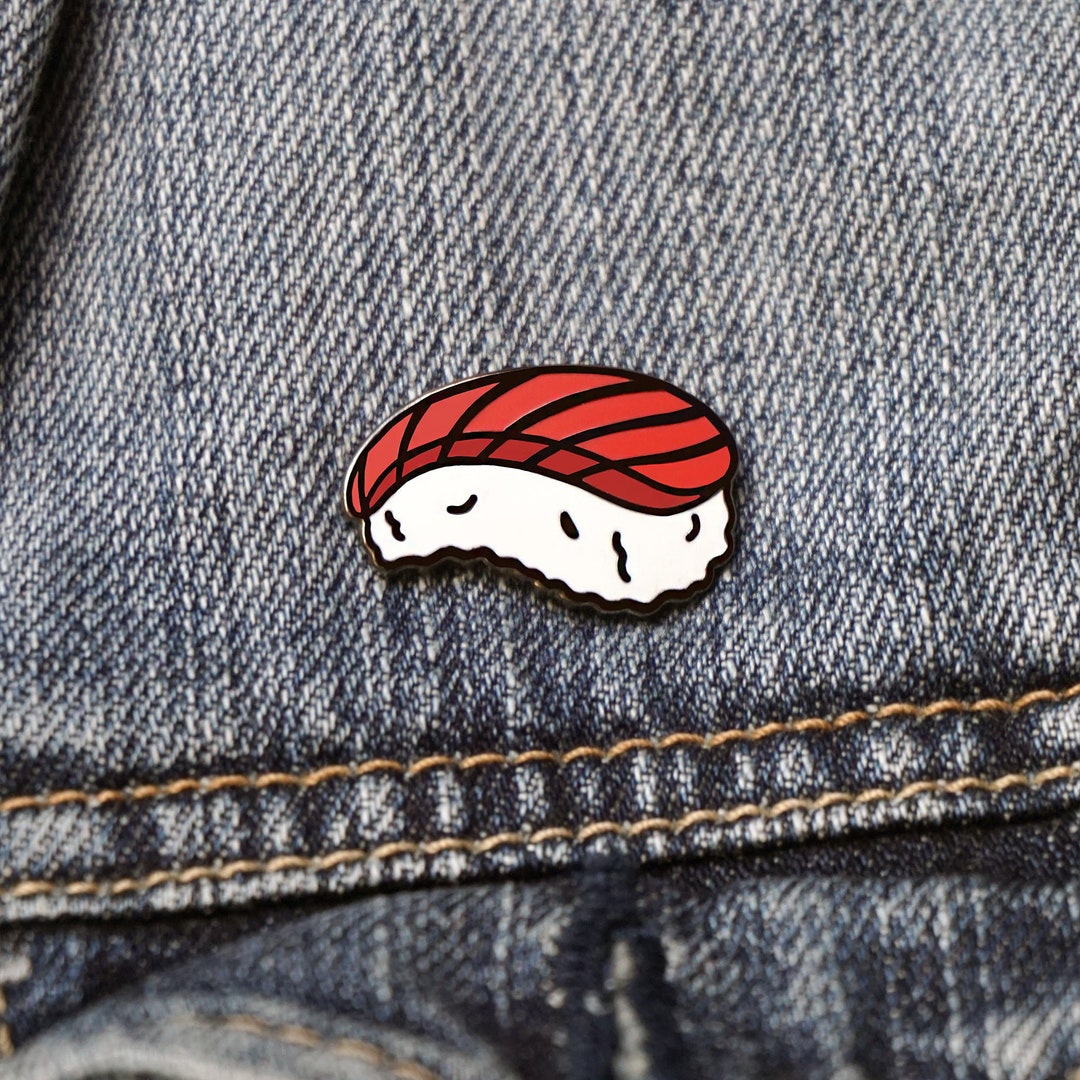 Tuna (maguro) Nigiri Sushi Pin | Japanese | Japan | Food Pin | Hard ...