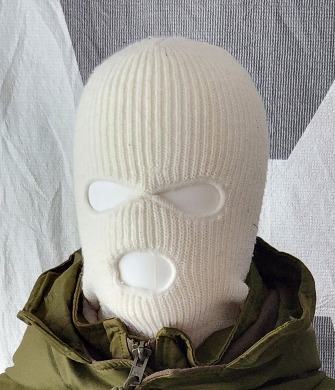 White Canadian Army Hood - Etsy Canada