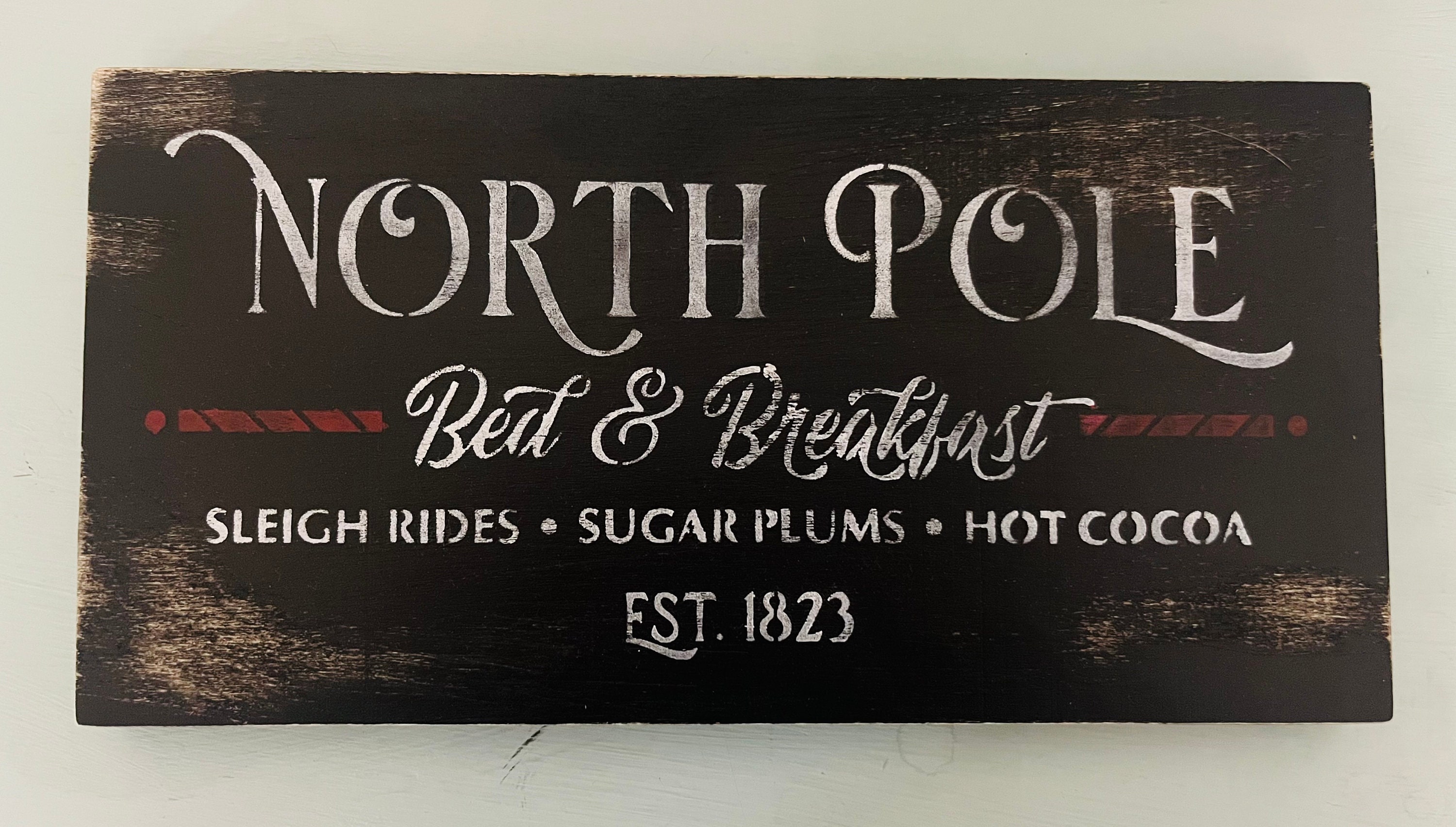 North Pole Bed and Breakfast Sign - Etsy