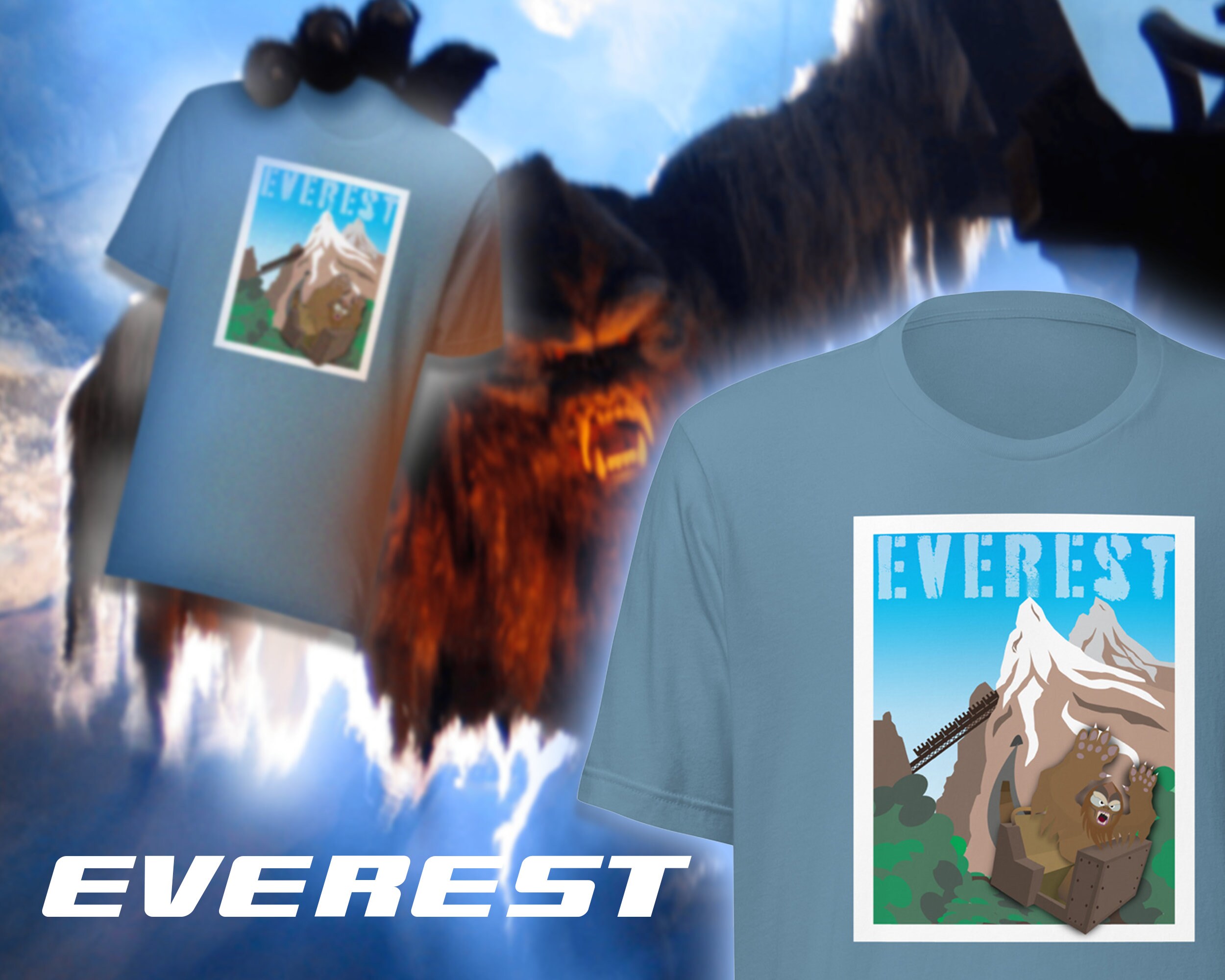 Mt. Everest Yeti Riding Expedition Everest at Disney's Animal Kingdom ...