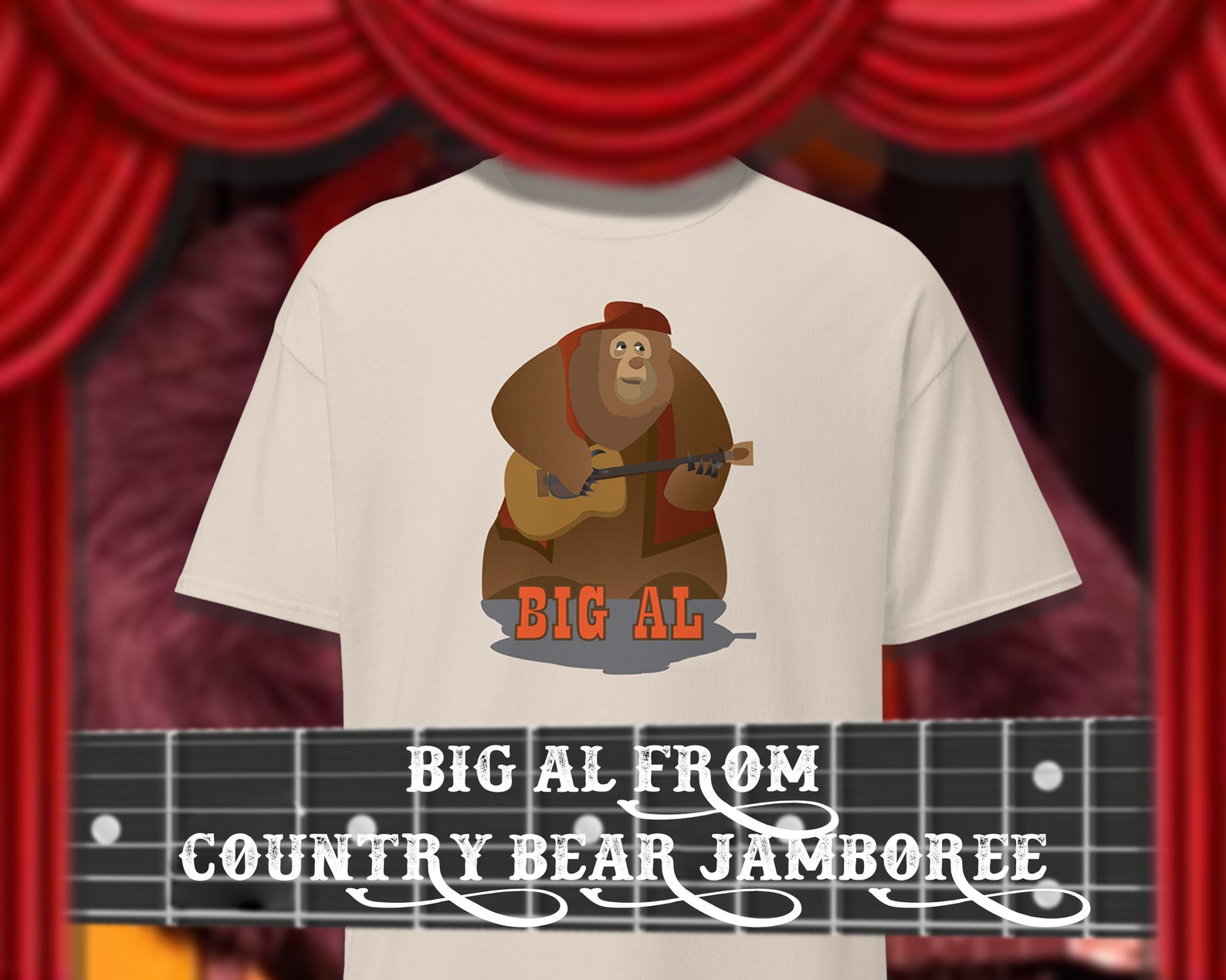Big Al Country Bear Jamboree Disney Shirt - Etsy