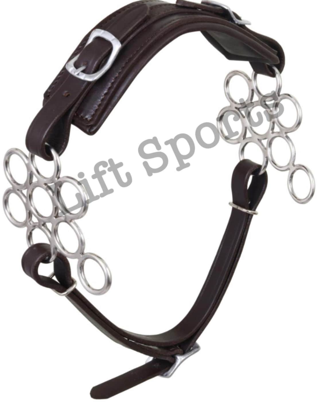 Brown/black Hackamore Bitless Horse Bit Flower Adjustable | Etsy