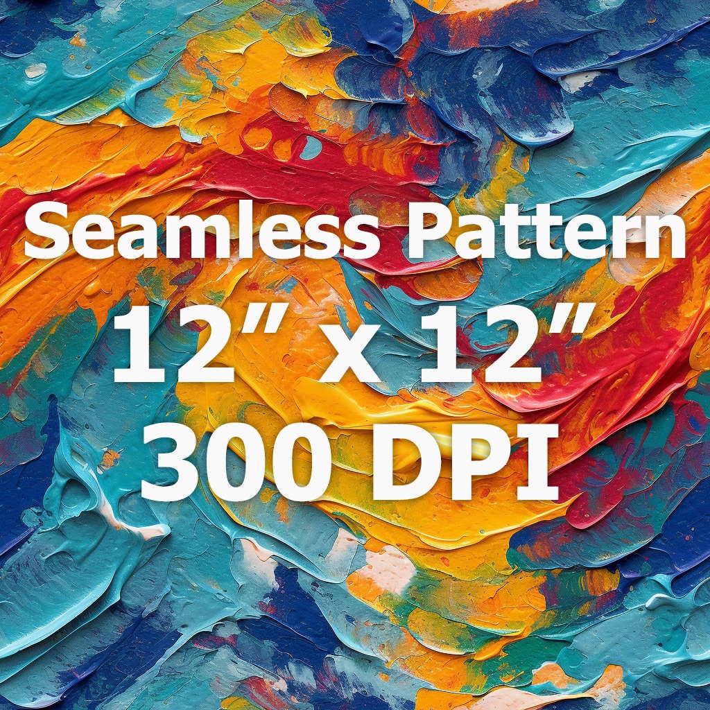 8 Seamless Thick Paint Texture Patterns. Thick Paint Texture Background ...