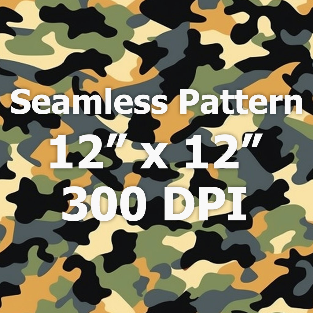 8 Seamless Hunting Camo 2 Texture Patterns. Hunting Camo 2 Background ...