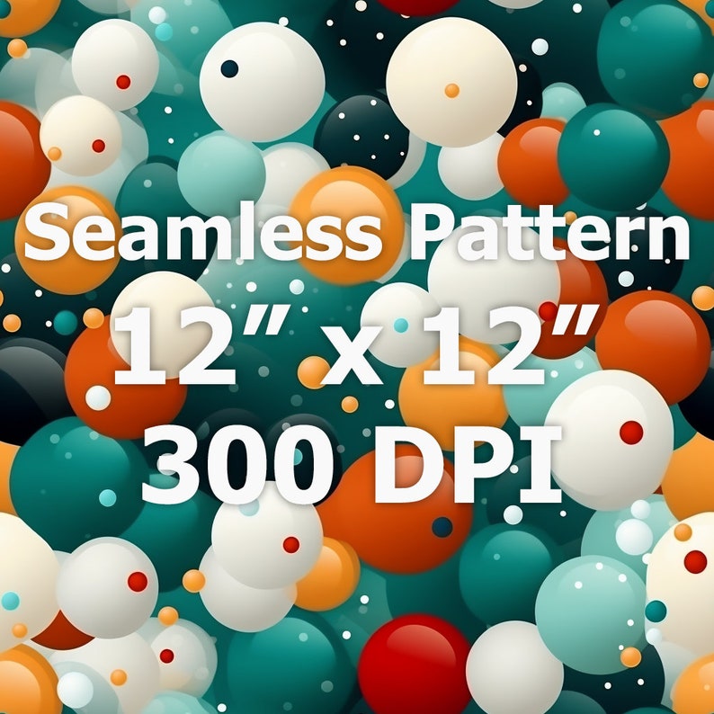 8 Seamless Bubble Patterns. Bubble Background. Bubble Sublimation ...