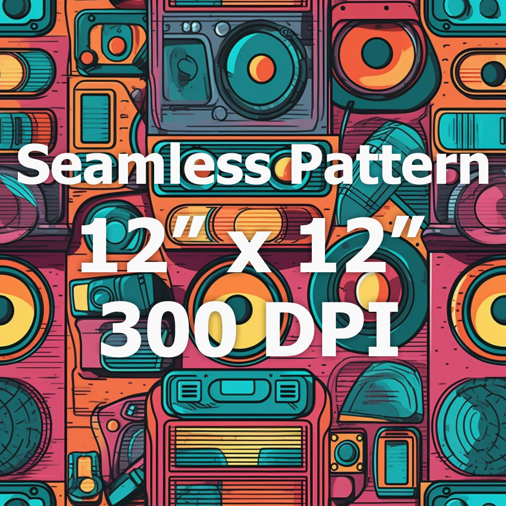 8 Seamless Abstract Speakers Patterns. Speakers Background. - Etsy