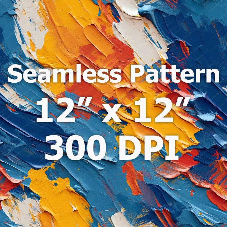 8 Seamless Thick Paint Texture Patterns. Thick Paint Texture Background ...