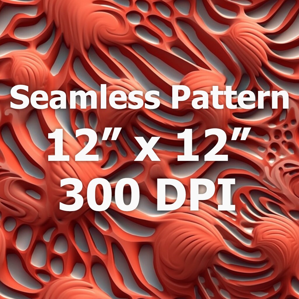 8 Seamless 3D Abstract Patterns. 3D Abstract Background. - Etsy