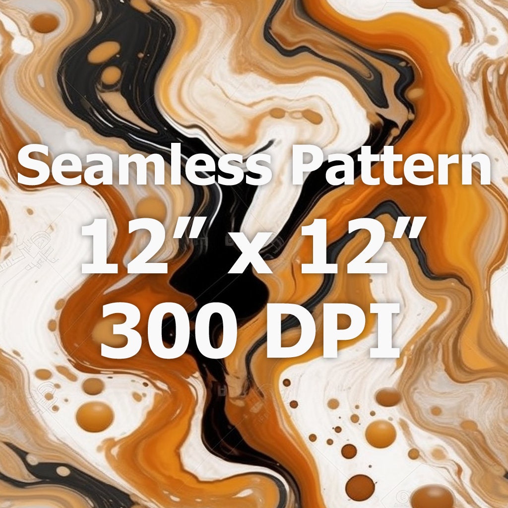 8 Seamless Water Paint Swirls Patterns. Water Paint Swirls Background ...