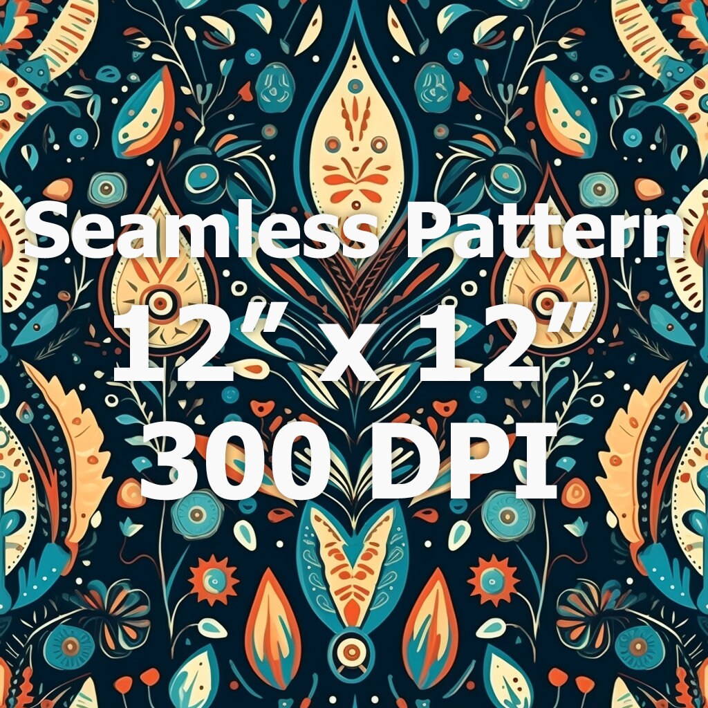 8 Seamless Bohemian Patterns. Bohemian Pattern Background. Bohemian ...