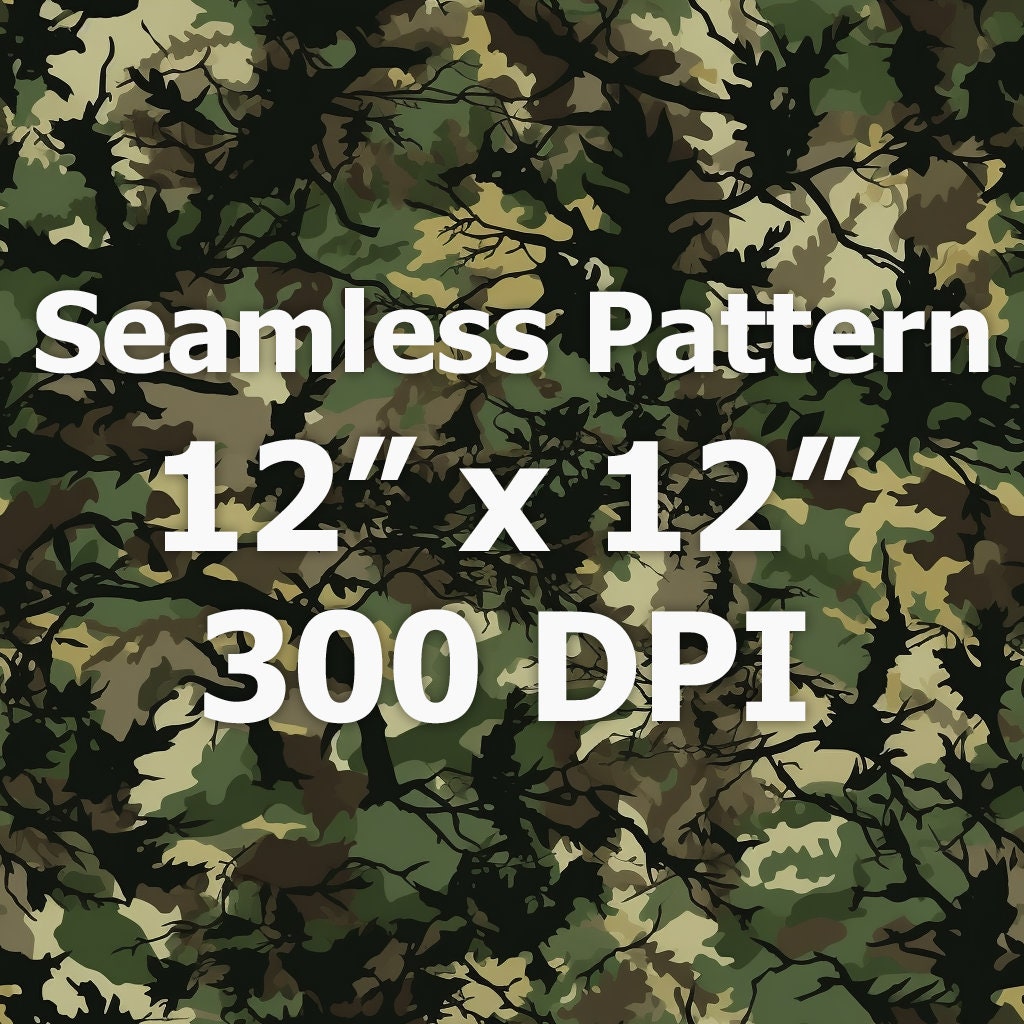 8 Seamless Hunting Camo 3 Patterns. Hunting Camo 3 Background. Hunting ...