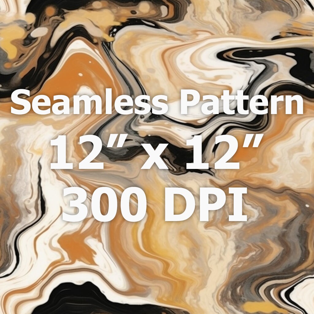 8 Seamless Water Paint Swirls Patterns. Water Paint Swirls Background ...