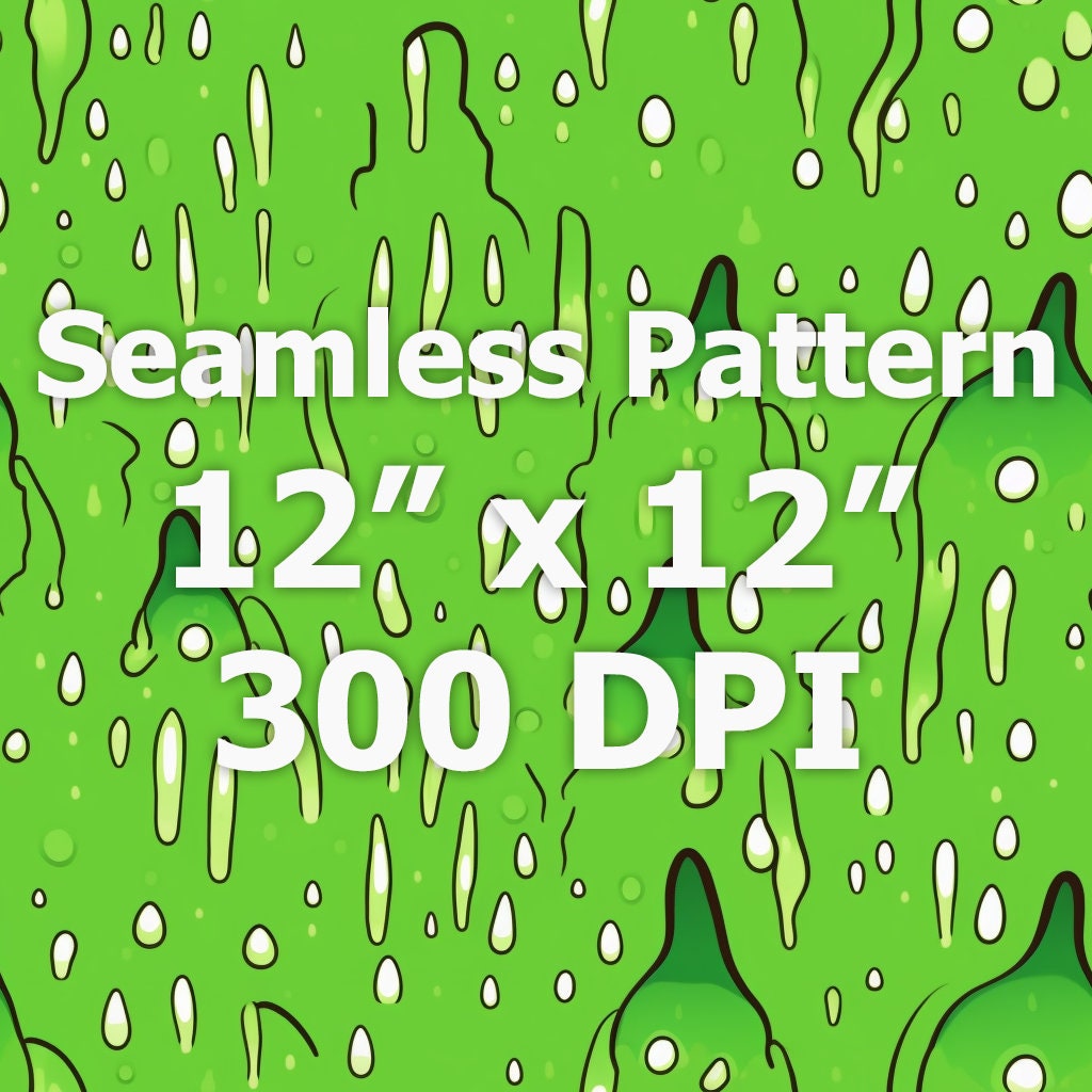 8 Seamless Slime Patterns. Slime Background. Sublimation Design ...
