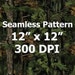 Hunting Camo Pattern: Seamless Camouflage Design (digital Download) - Etsy
