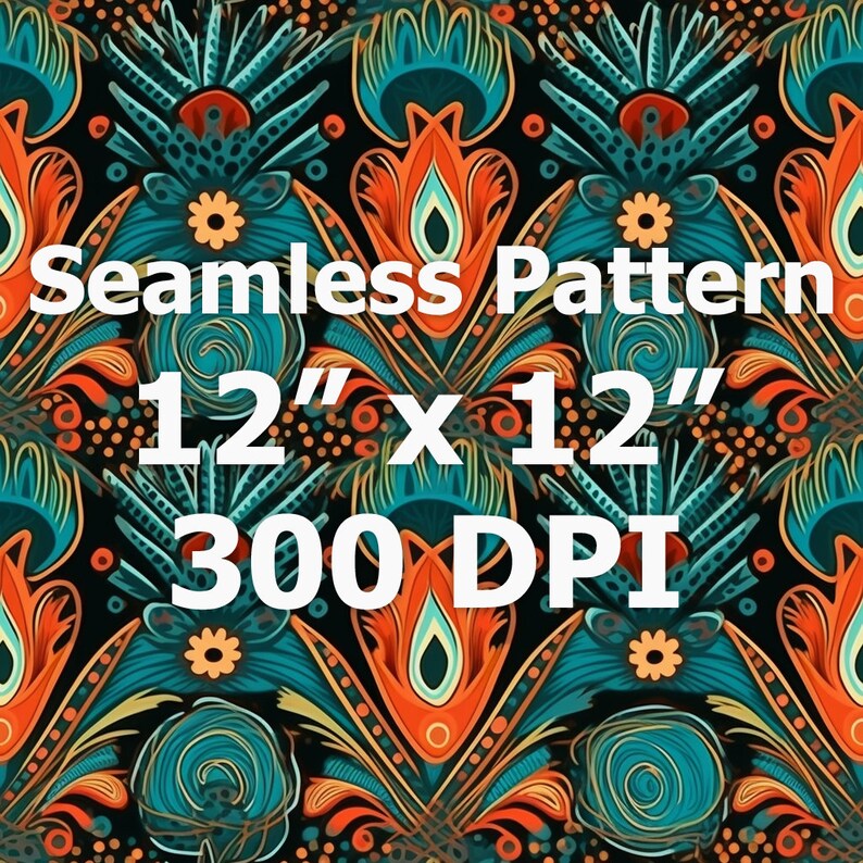 8 Seamless Bohemian Patterns. Bohemian Pattern Background. Bohemian ...
