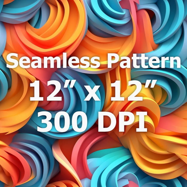 8 Seamless 3D Patterns. 3D Patterns Background. Sublimation Design ...