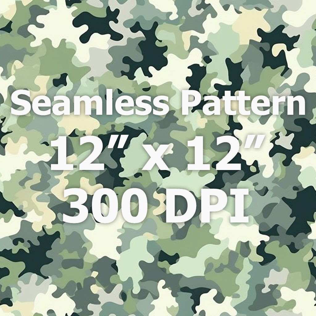 8 Seamless Hunting Camo 2 Texture Patterns. Hunting Camo 2 Background ...