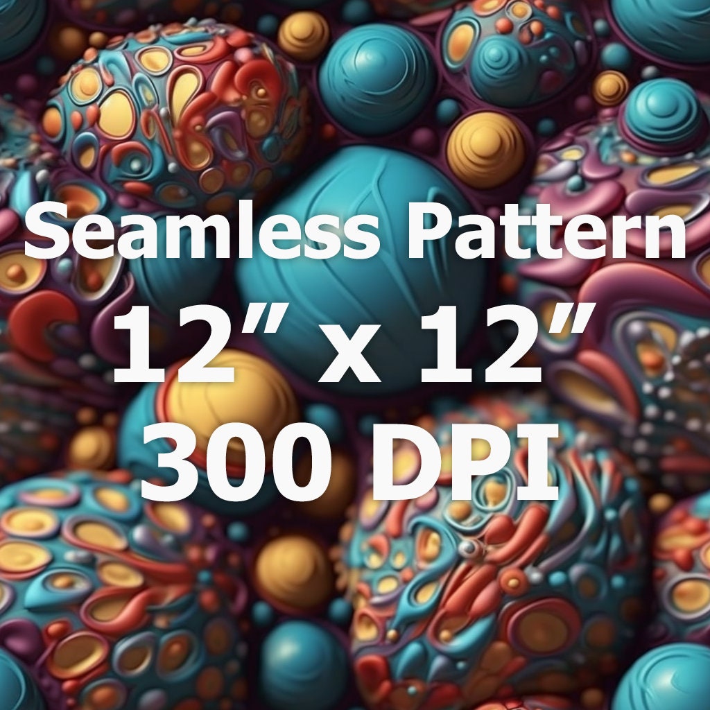 8 Seamless 3D Abstract Patterns. 3D Abstract Background. - Etsy