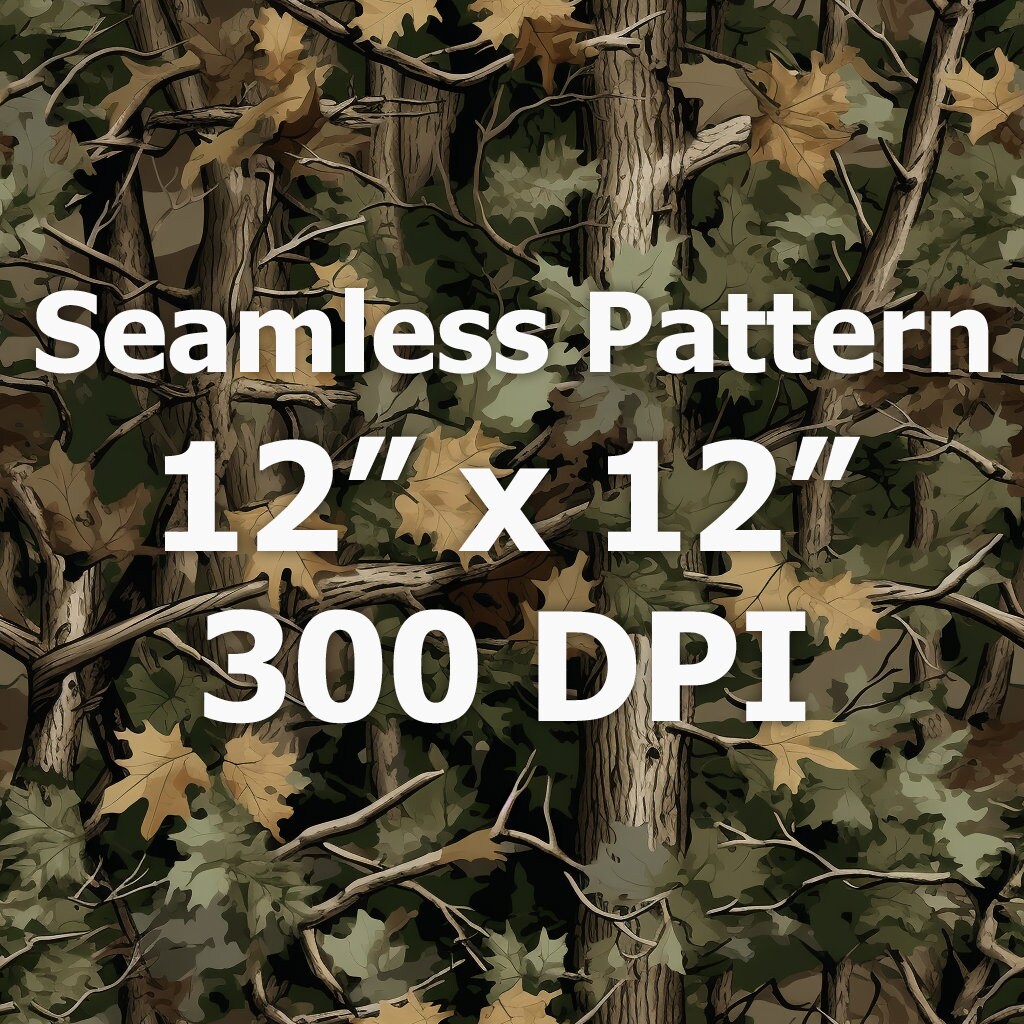 8 Seamless Hunting Camo 3 Patterns. Hunting Camo 3 Background. Hunting ...