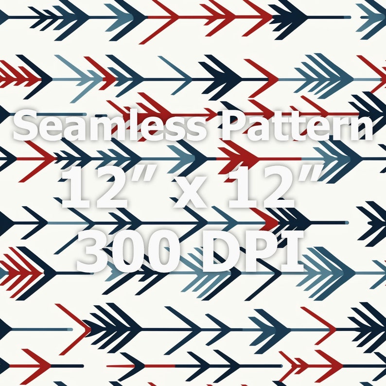 8 Seamless Arrow Patterns. Arrow Pattern Background. Arrow - Etsy