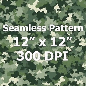 Hunting Camo Texture: Seamless Camouflage Pattern (digital Download) - Etsy