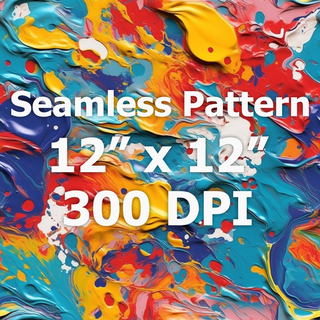 8 Seamless Thick Paint Texture Patterns. Thick Paint Texture Background ...
