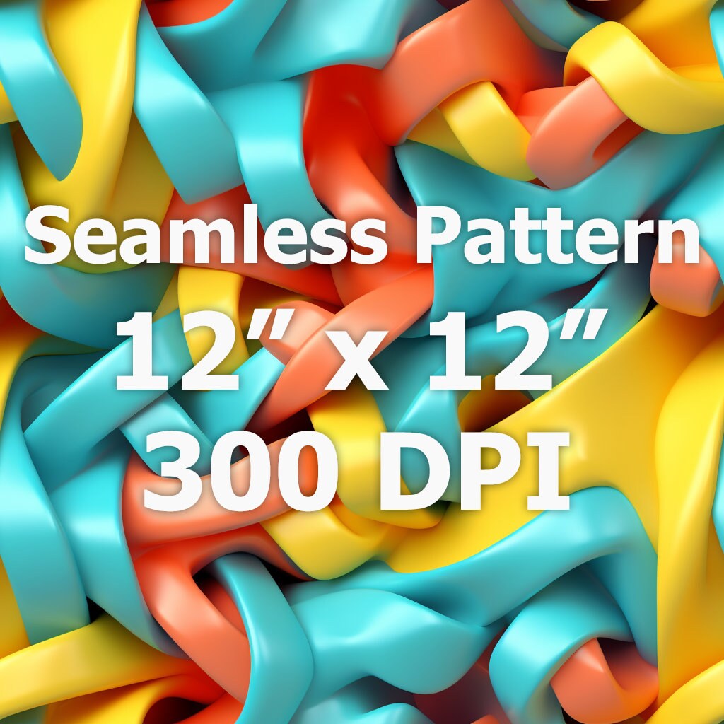 8 Seamless 3D Patterns. 3D Patterns Background. Sublimation Design ...