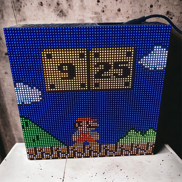 Digital Clock - Etsy