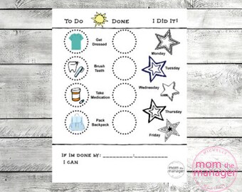 Visual Boards for Picture Cards Daily Routine and Task Chore Charts ...