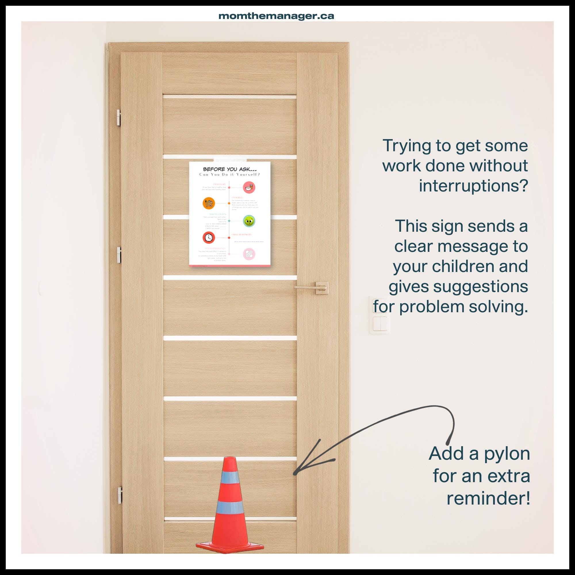 Working From Home Rules Printable - Etsy