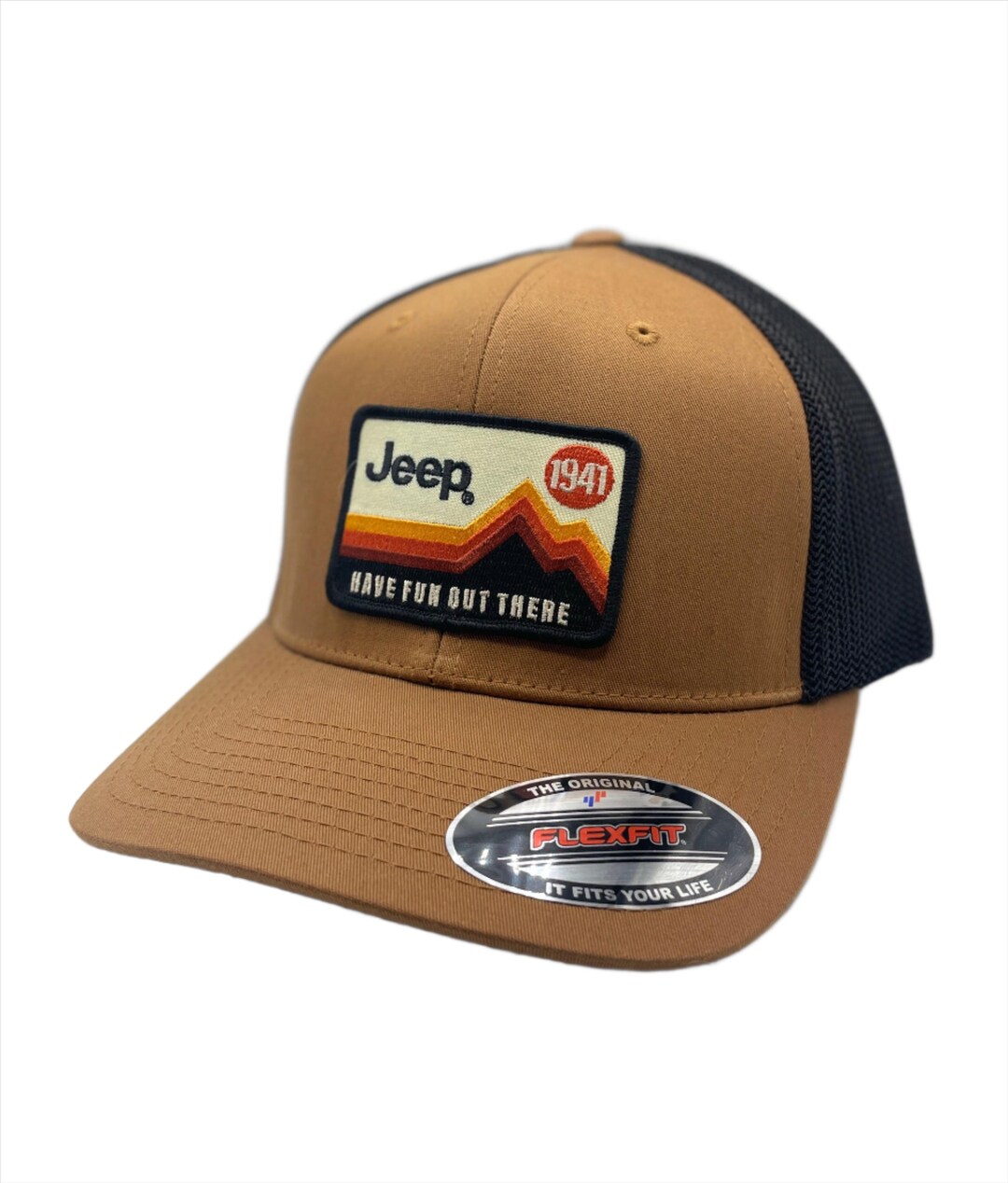 Jeep Mens Hat Retro Flexfit Mesh Hat Fathers Day Gift for Dad Jeep ...