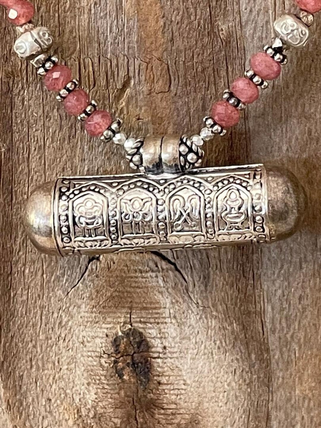 Prayer Container Sylver With Muscovite - Etsy