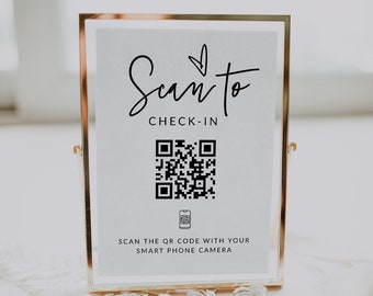 Please Check in Sign - Etsy