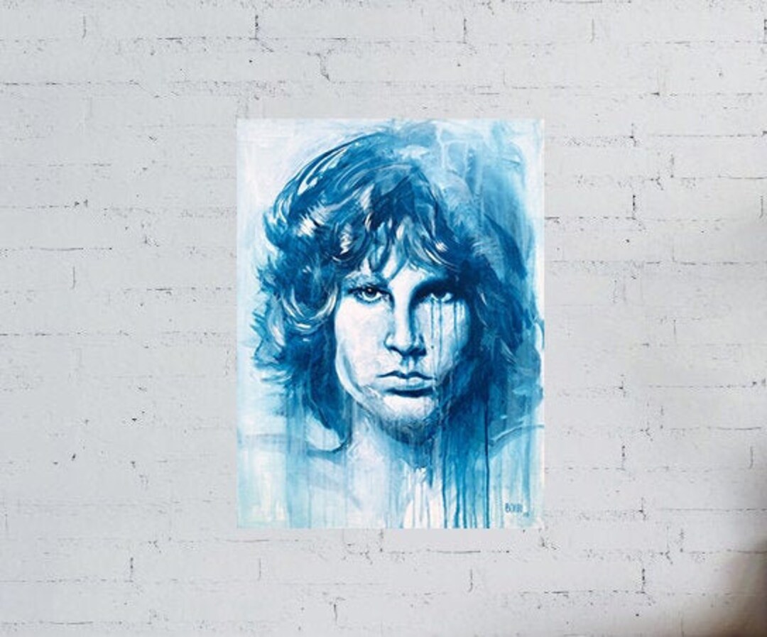 Jim Morrison Digital Download Print | the Doors Printable Art | Rock ...