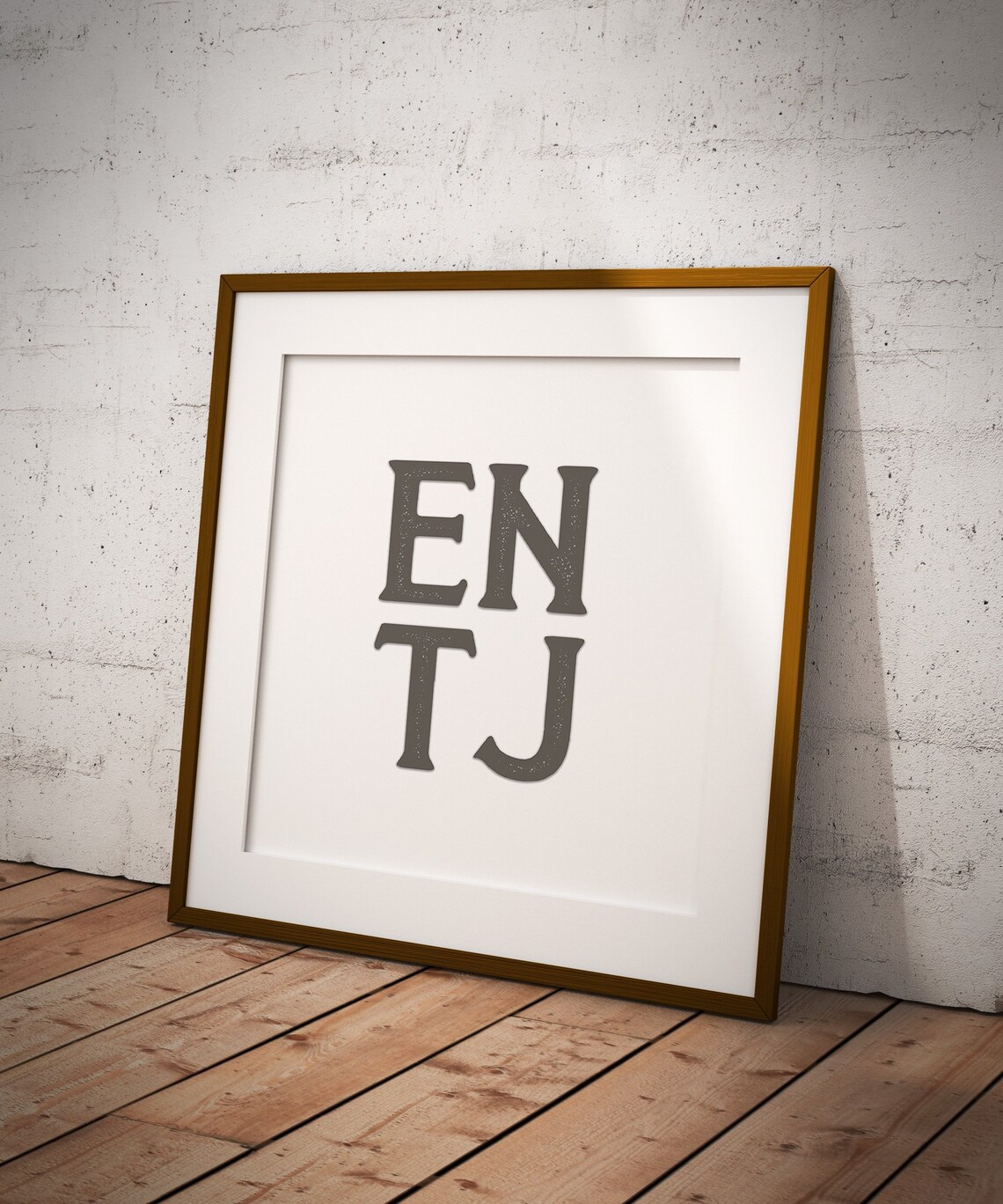 ENTJ Wall Art ENTJ Printable Wall Art Myers Briggs Poster | Etsy