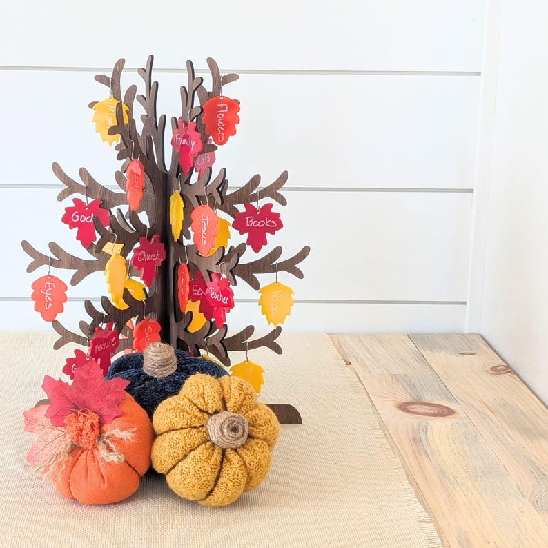 Gratitude Tree, Gratitude Leaves, Thankful Tree, Thanksgiving Craft ...
