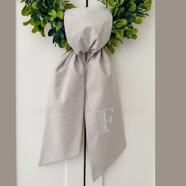 Ribbon Door Wreath - Etsy