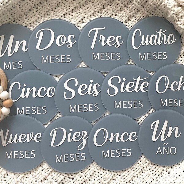 Spanish Milestones - Etsy