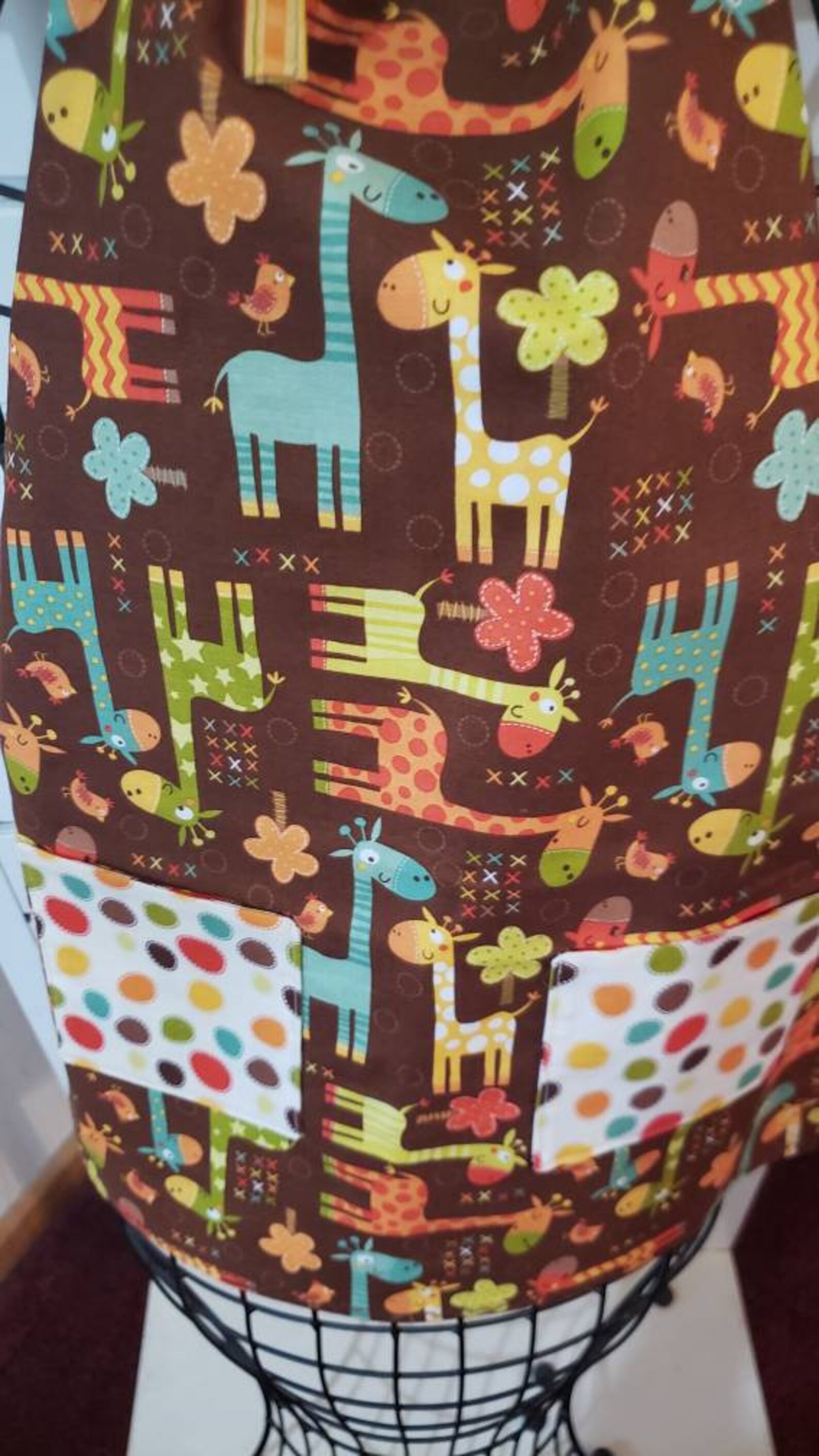 Giraffe, Birds and Trees Kids Apron - Youth Size - Etsy