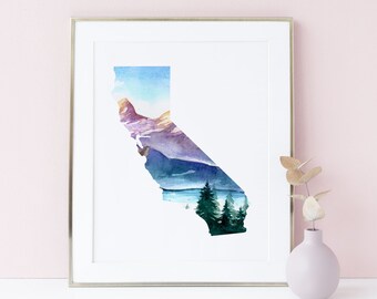 California State Art | Etsy