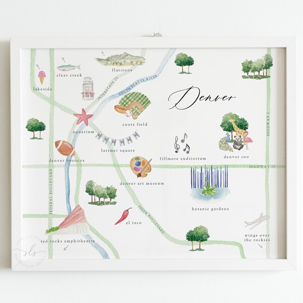 Denver Colorado - Etsy