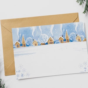 Printable Blank Holiday Cards Blank Christmas Cards - Etsy