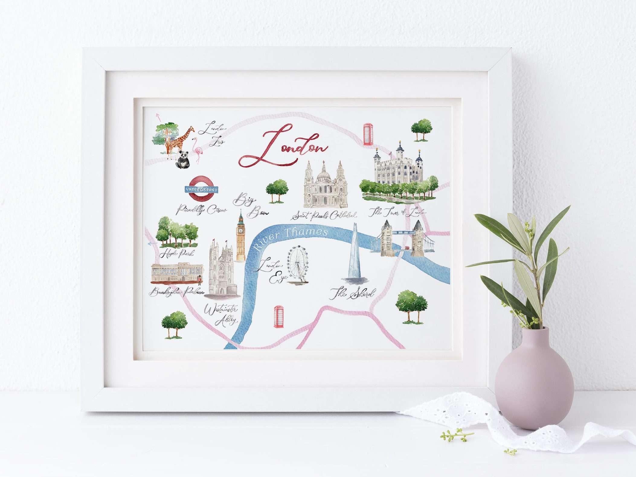 Eye London England On Map